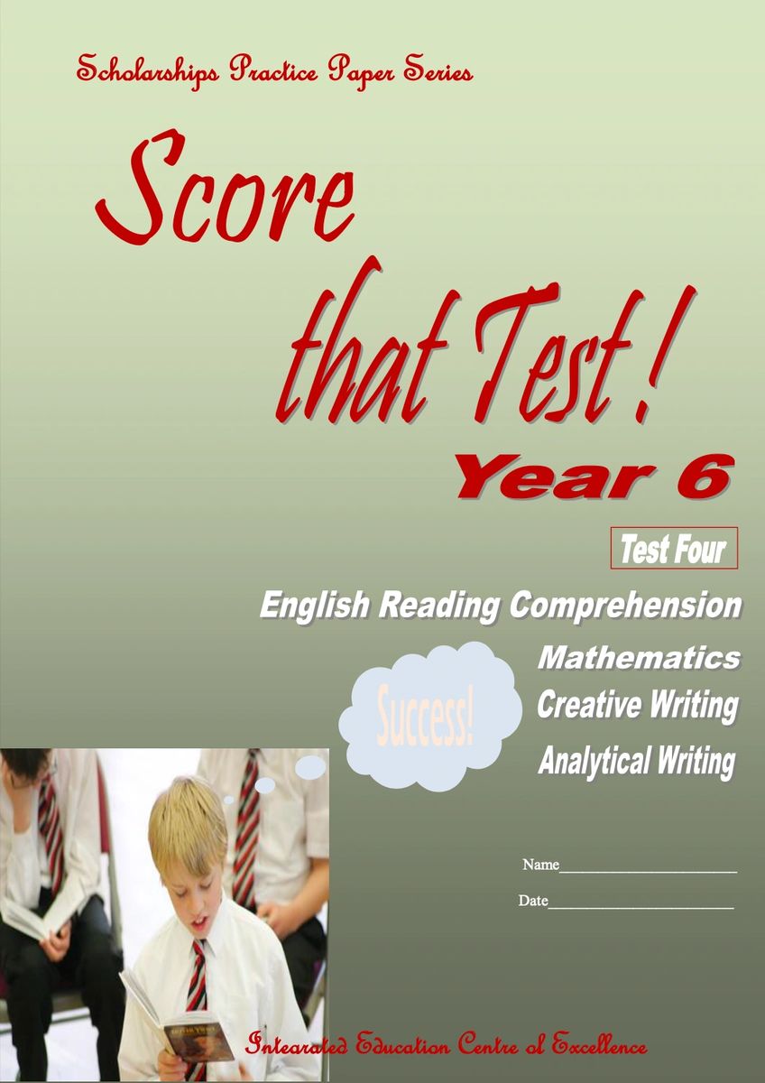 Score That Test! Year 6 test 4
