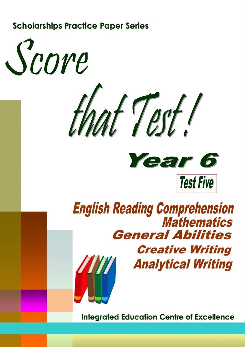 Score That Test! Year 6 test 5