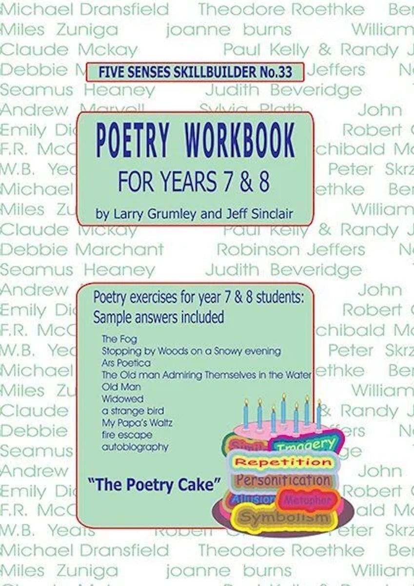 Poetry Workbook Year 7/8