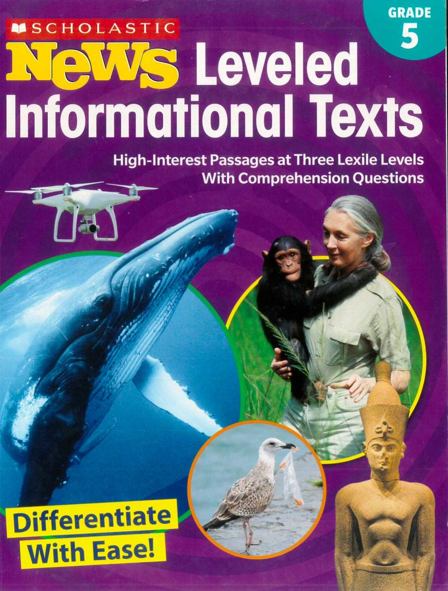 News Leveled Informational Texts Grade 5