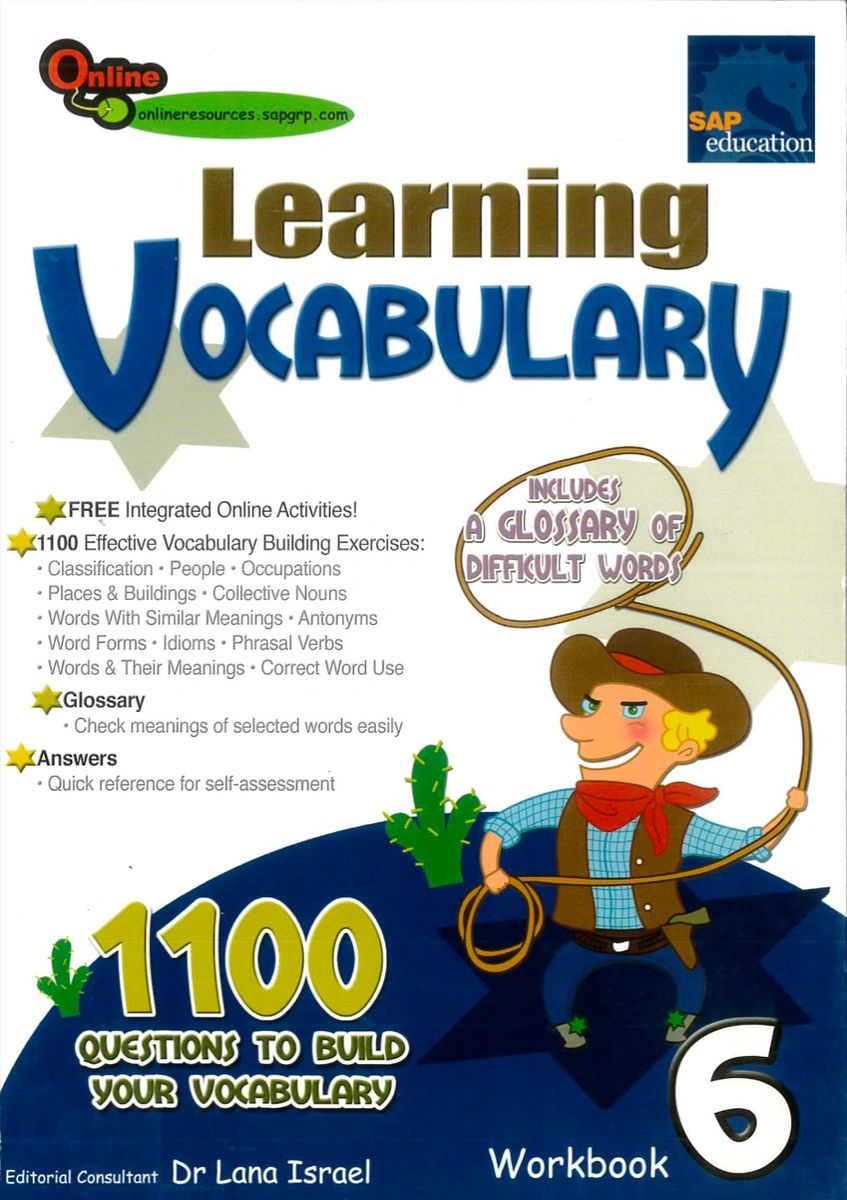 Learning Vocabulary Workbook 6