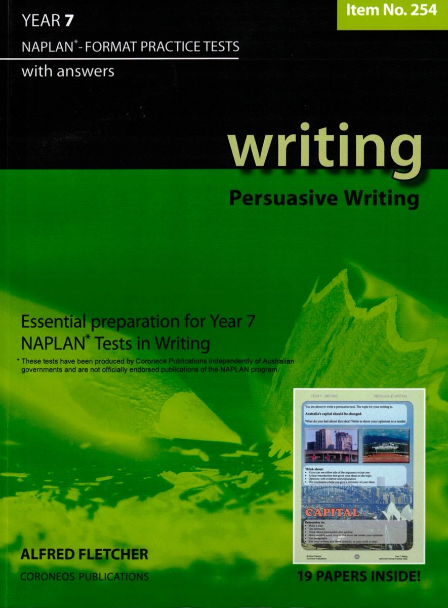 Persuasive Writing (Year 7)