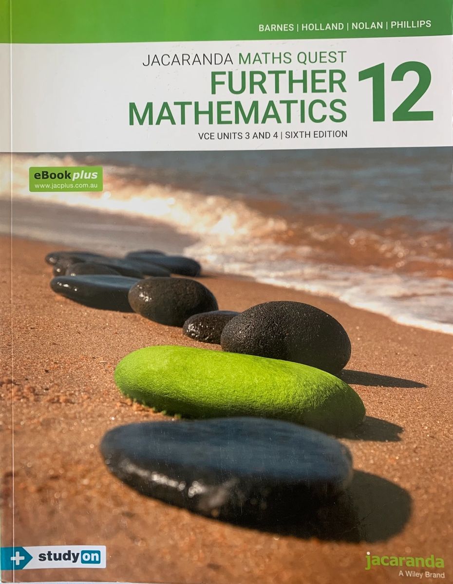 Jacaranda Maths Quest: Further Mathematics VCE Units 3&4