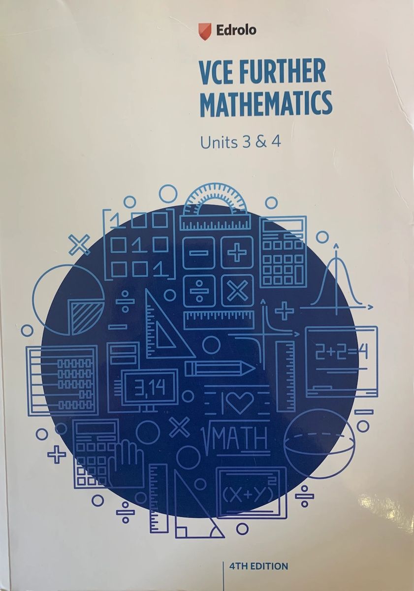 Edrolo: Further Mathemetics VCE Units 3&4