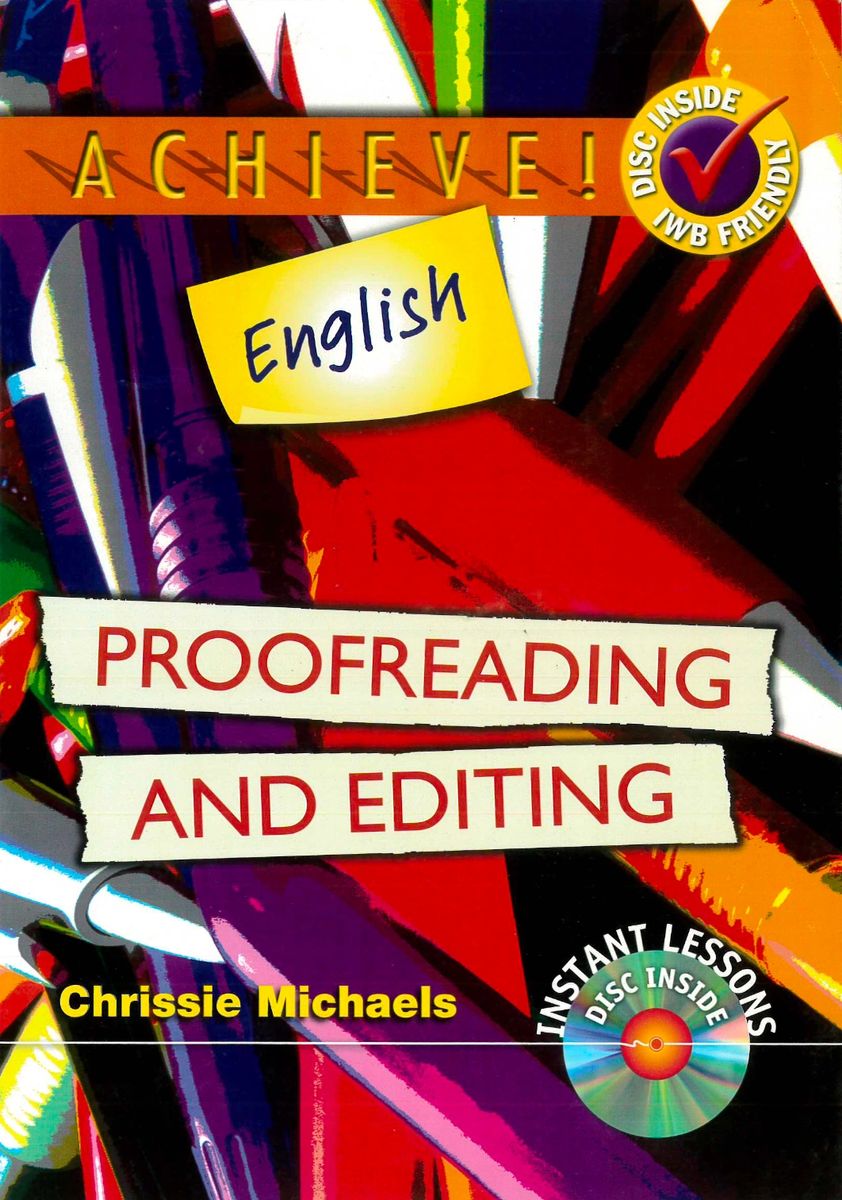 Achieve! English - Proofreading and Editing