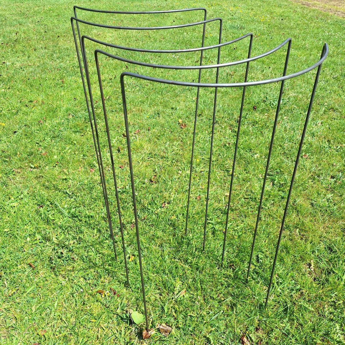 Traditional 6mm Mild Steel Curved Plant Supports
