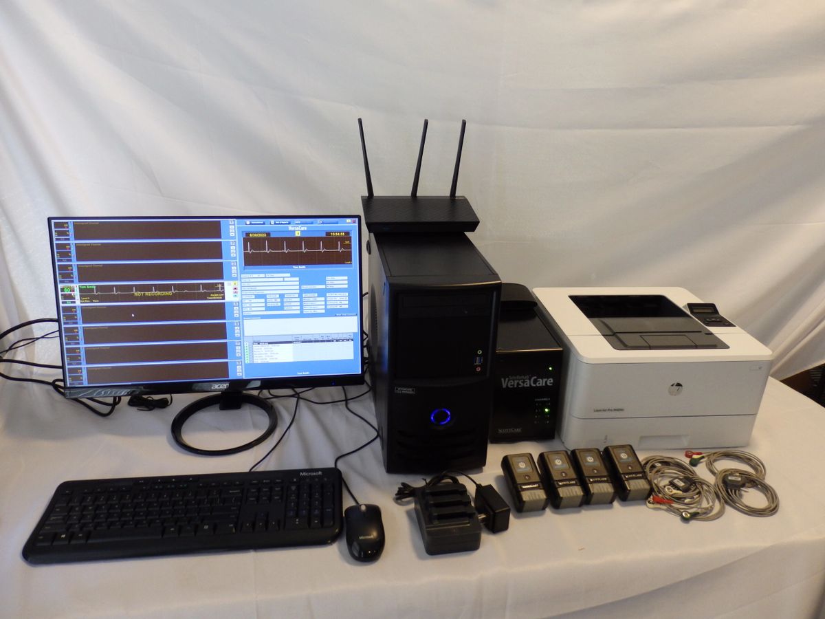 ScottCare Versacare 2020 Verion, Win 10 Cardiac Rehab ECG Telemetry ...