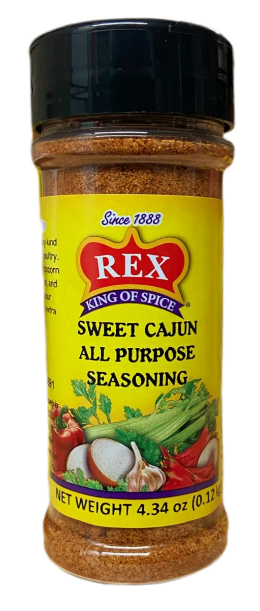 Rex Sweet Cajun all purpose, formerly Rex BBQ 4.34oz