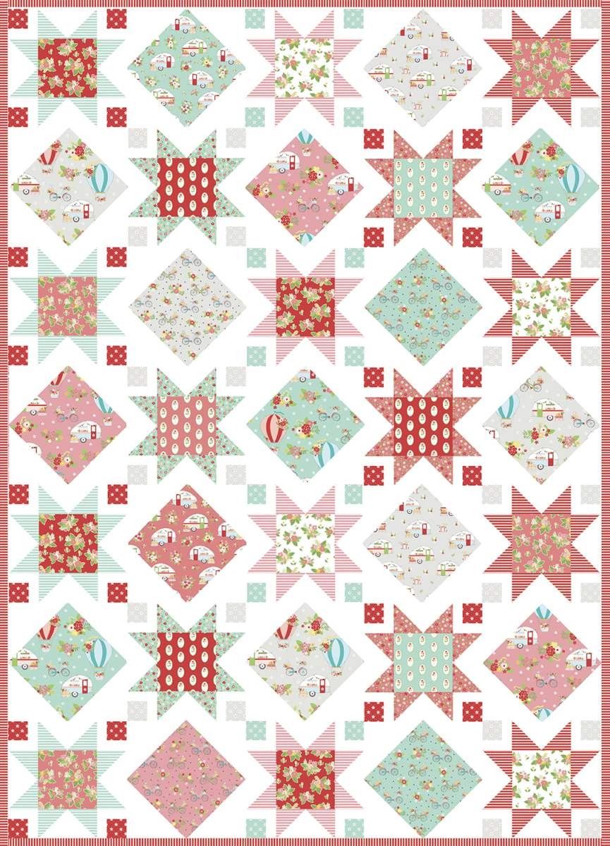 Beverly McCullough Stars and Windows Quilt Pattern