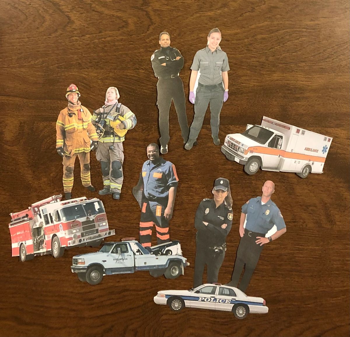 Community Helpers Felt/Magnetic Figures