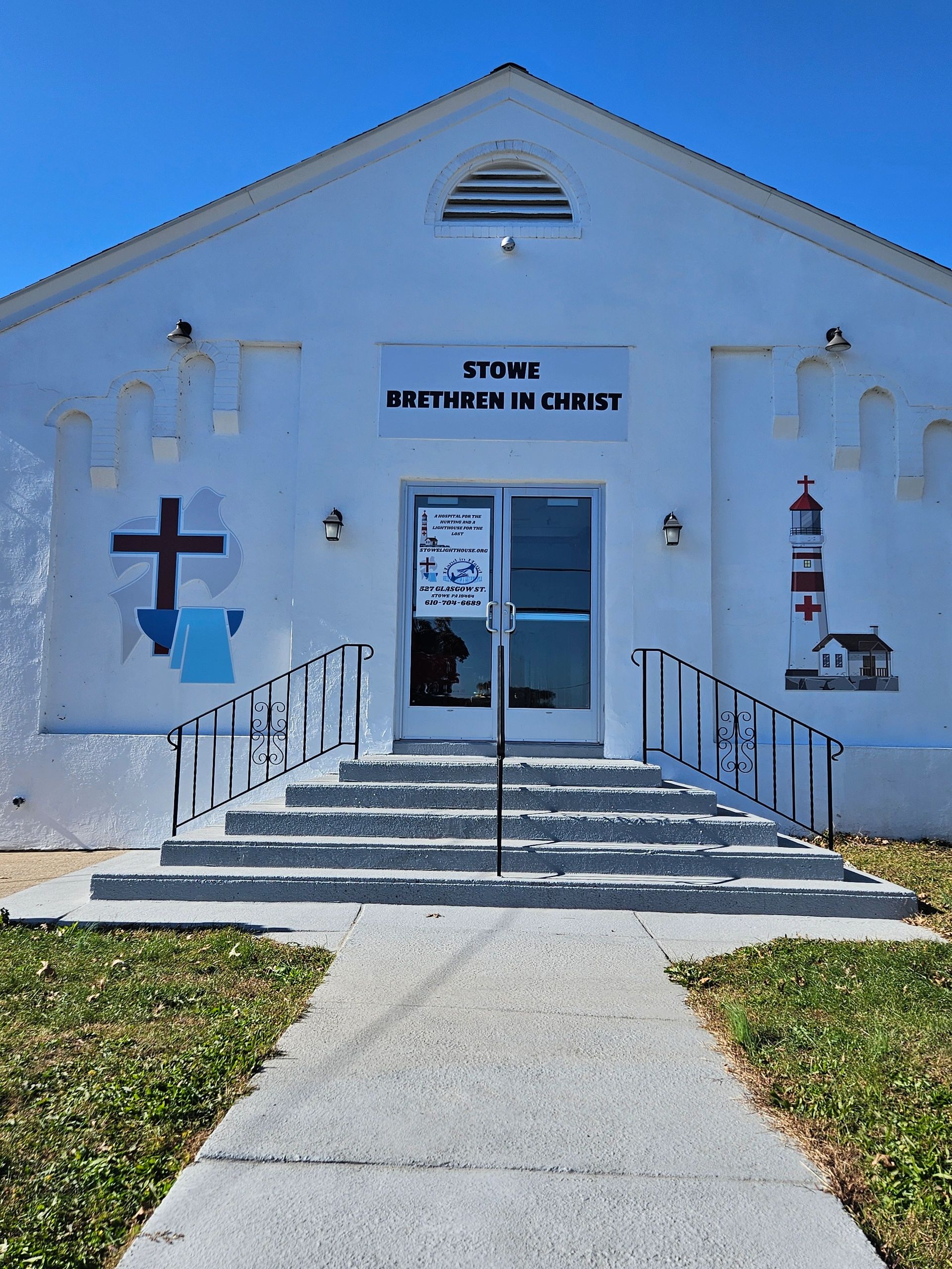 Stowe Lighthouse church