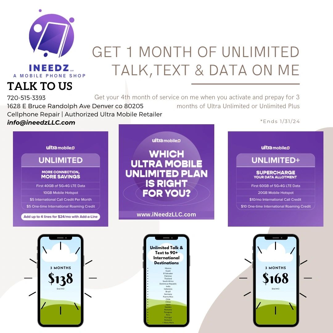 Cellphone repair | Authorized Ultra Mobile Retailer