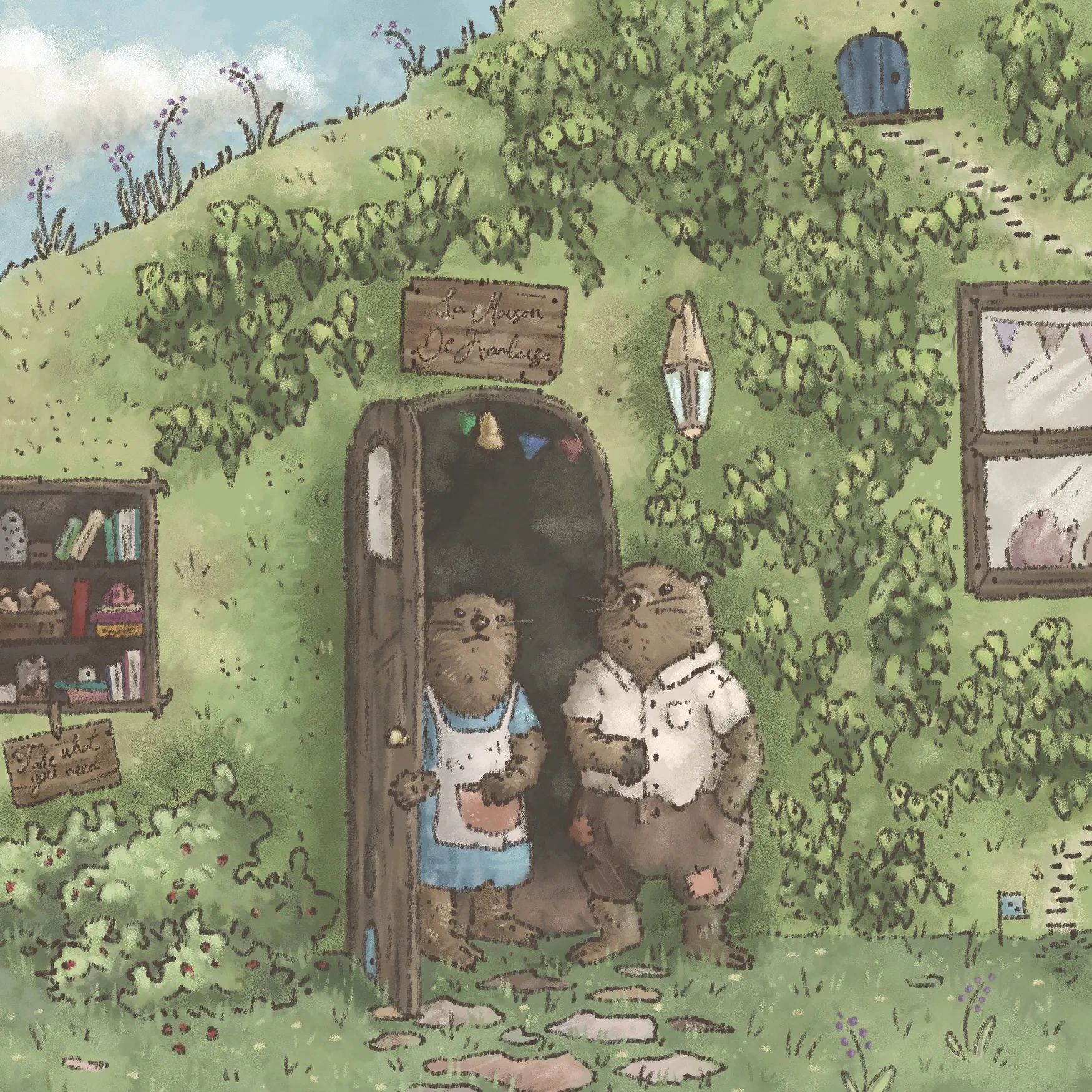 The Raspberry House Home