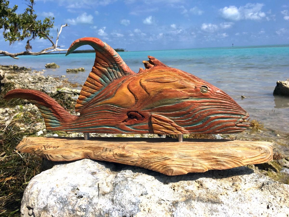 Keylo - Wood Carving Artist, Wood Art, Coastal Art
