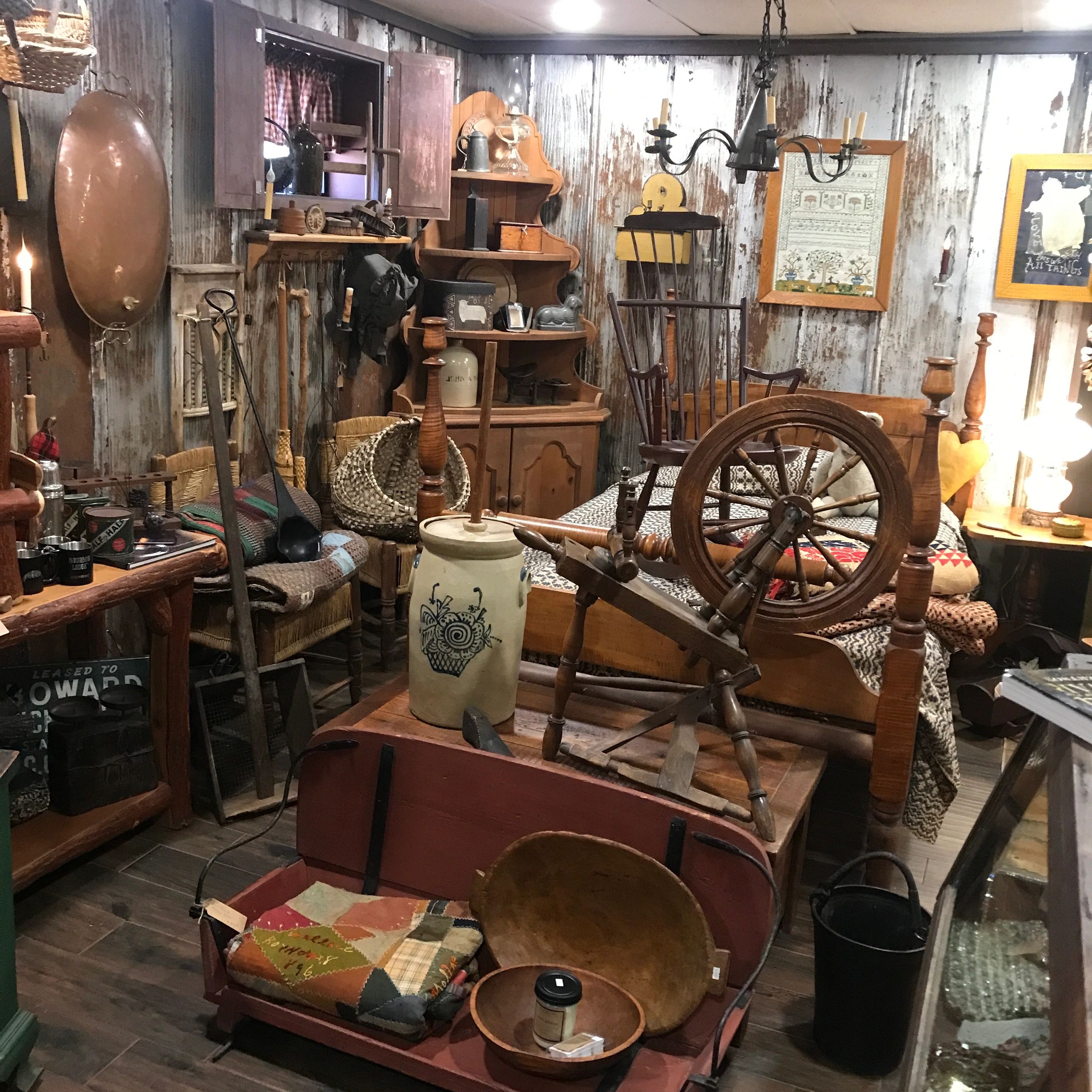 Discover Unique Primitives and Pottery at Primitive Pickers Mercantile