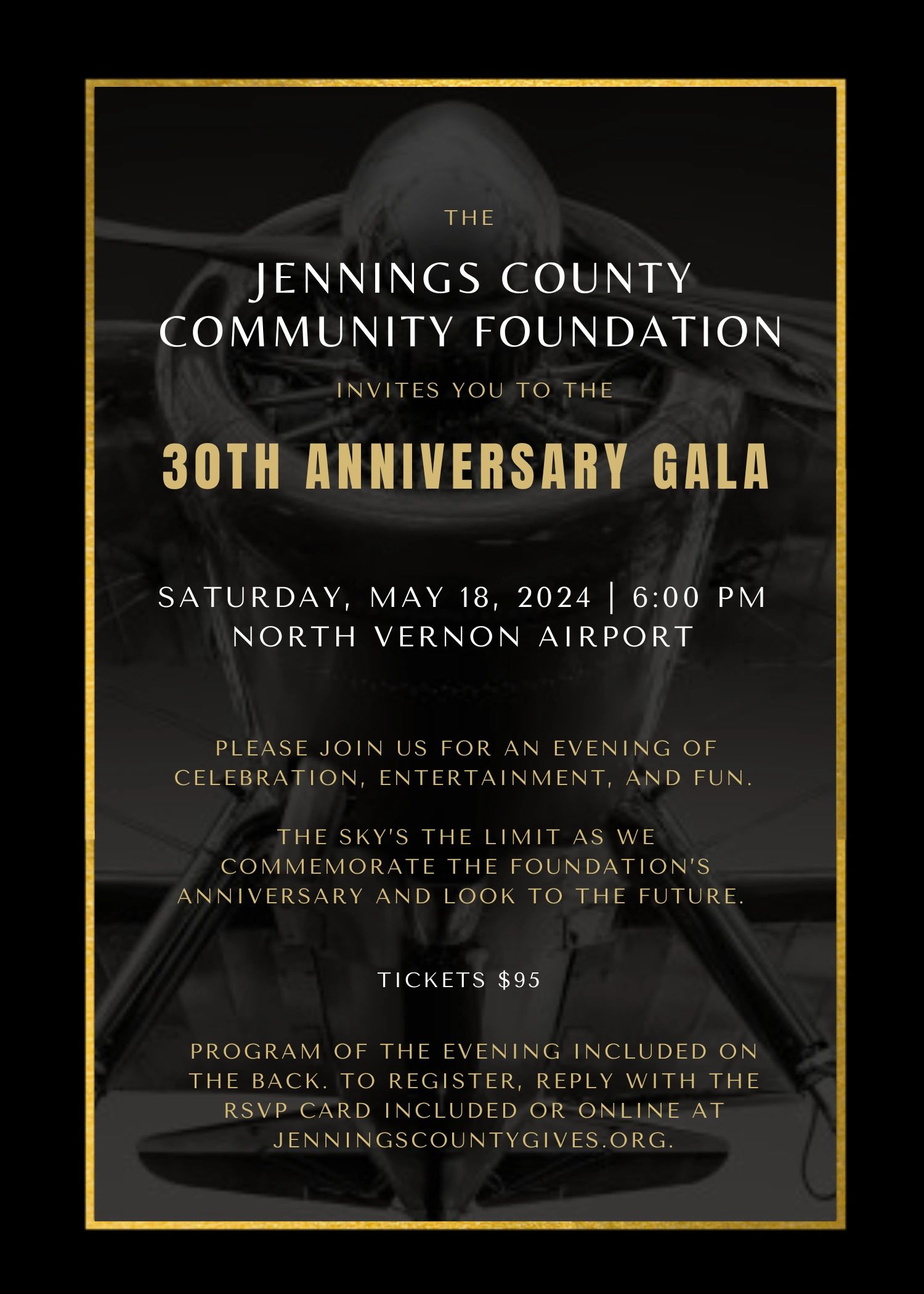 Mark Your Calendars for the JCCF 30th Anniversary Gala - 5/18