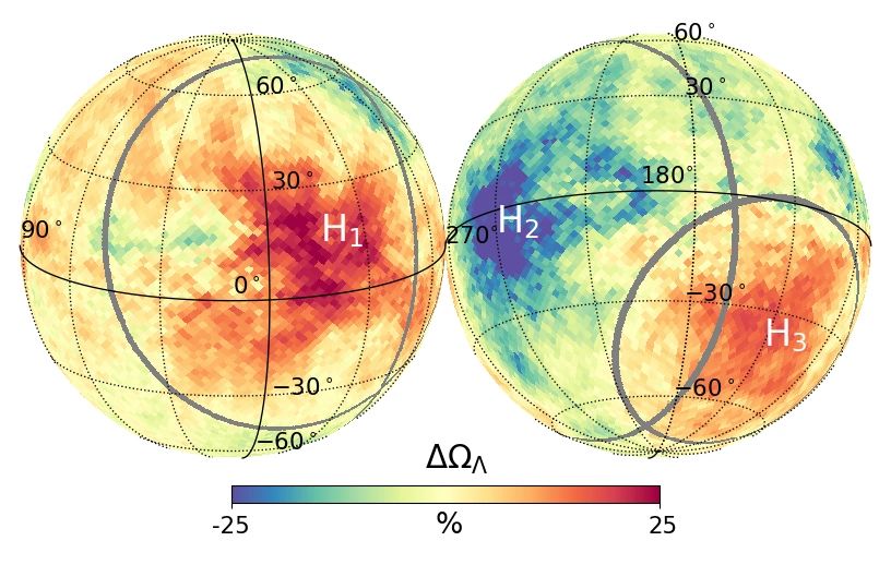 Black Hole Gravity Map