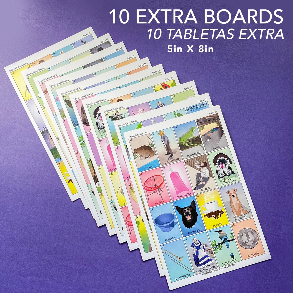 10 Extra Boards