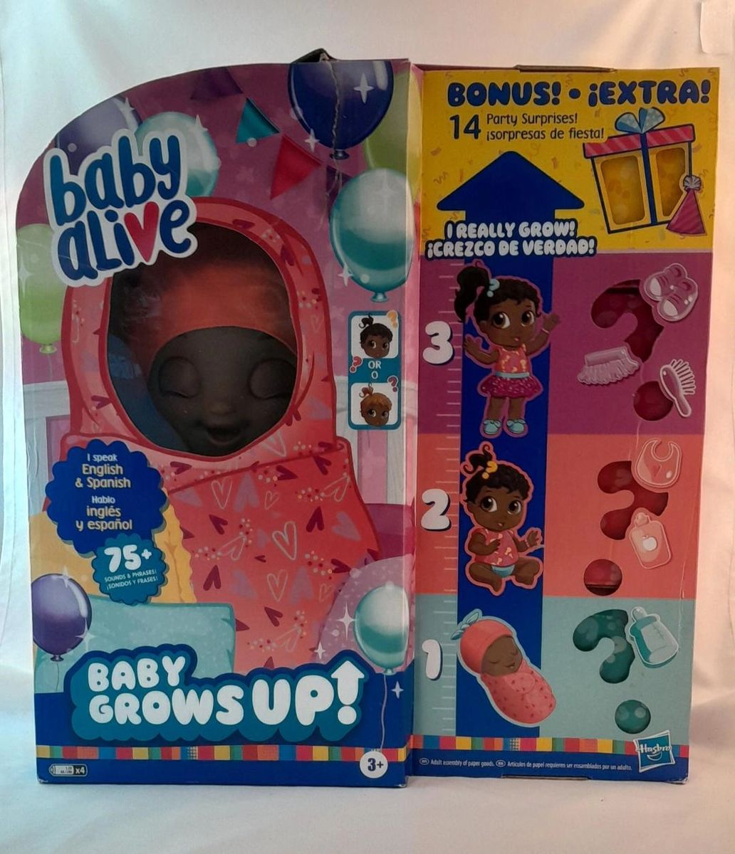Baby Alive "Baby Grows Up" Doll Set