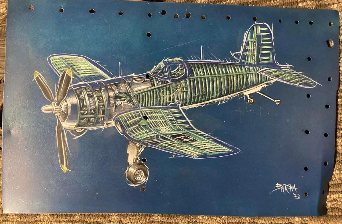 F4U Cutaway panel