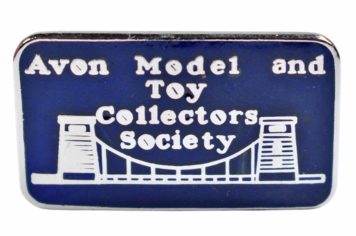 The Avon Model And Toy Collectors Society Enamel Badge