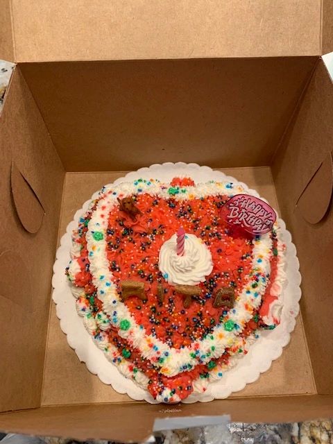 13oz Medium Heart Cake