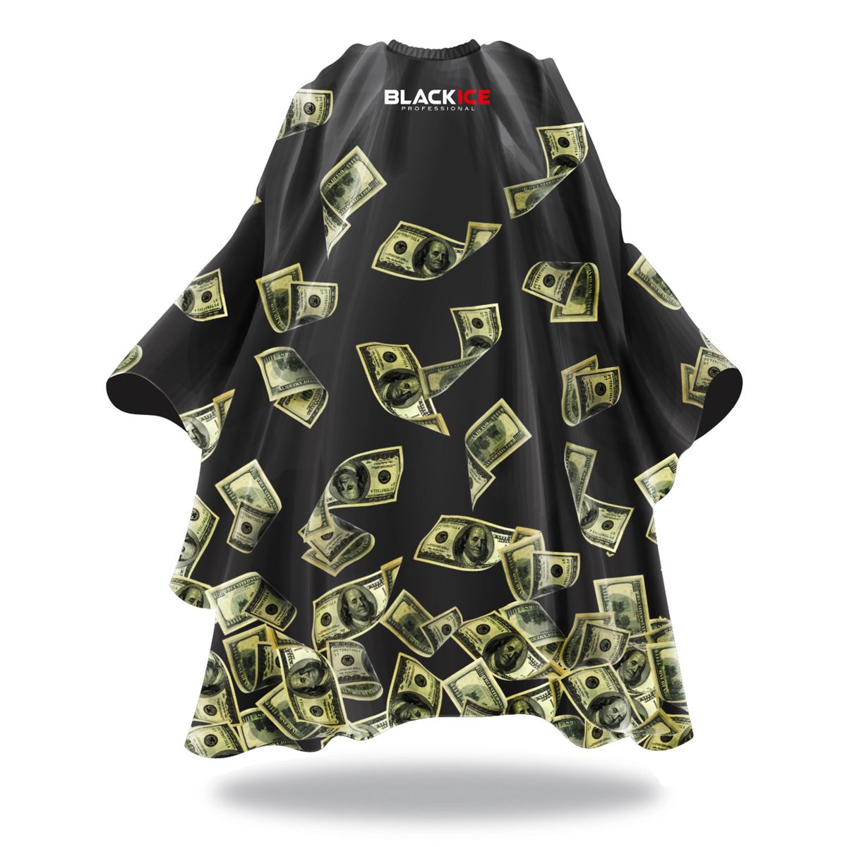 PREMIUM GRAPHIC PATTERN BARBER CAPE [ MONEY SHOWER ]