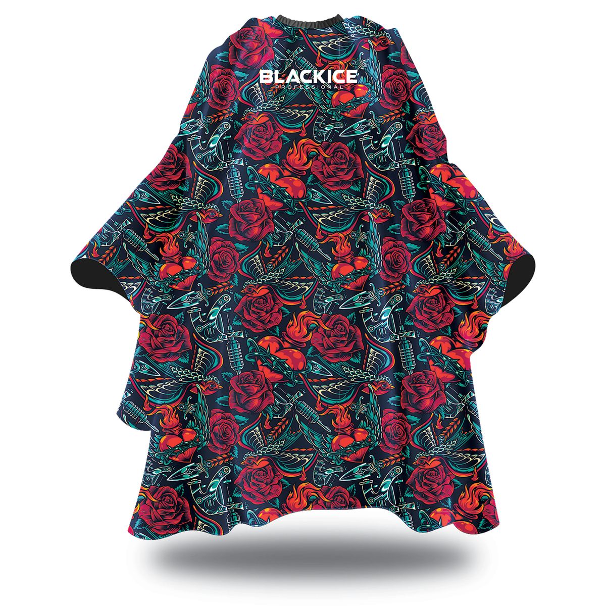 PREMIUM GRAPHIC PATTERN BARBER CAPE [ TATTOOIZM ]
