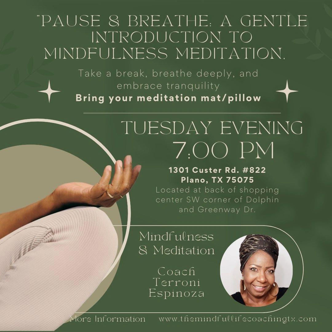 Mindfulness Meditation Class