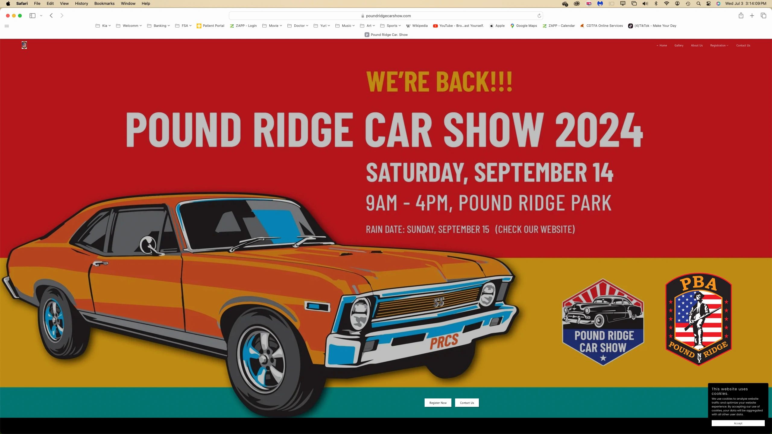 Pound Ridge Car. Show