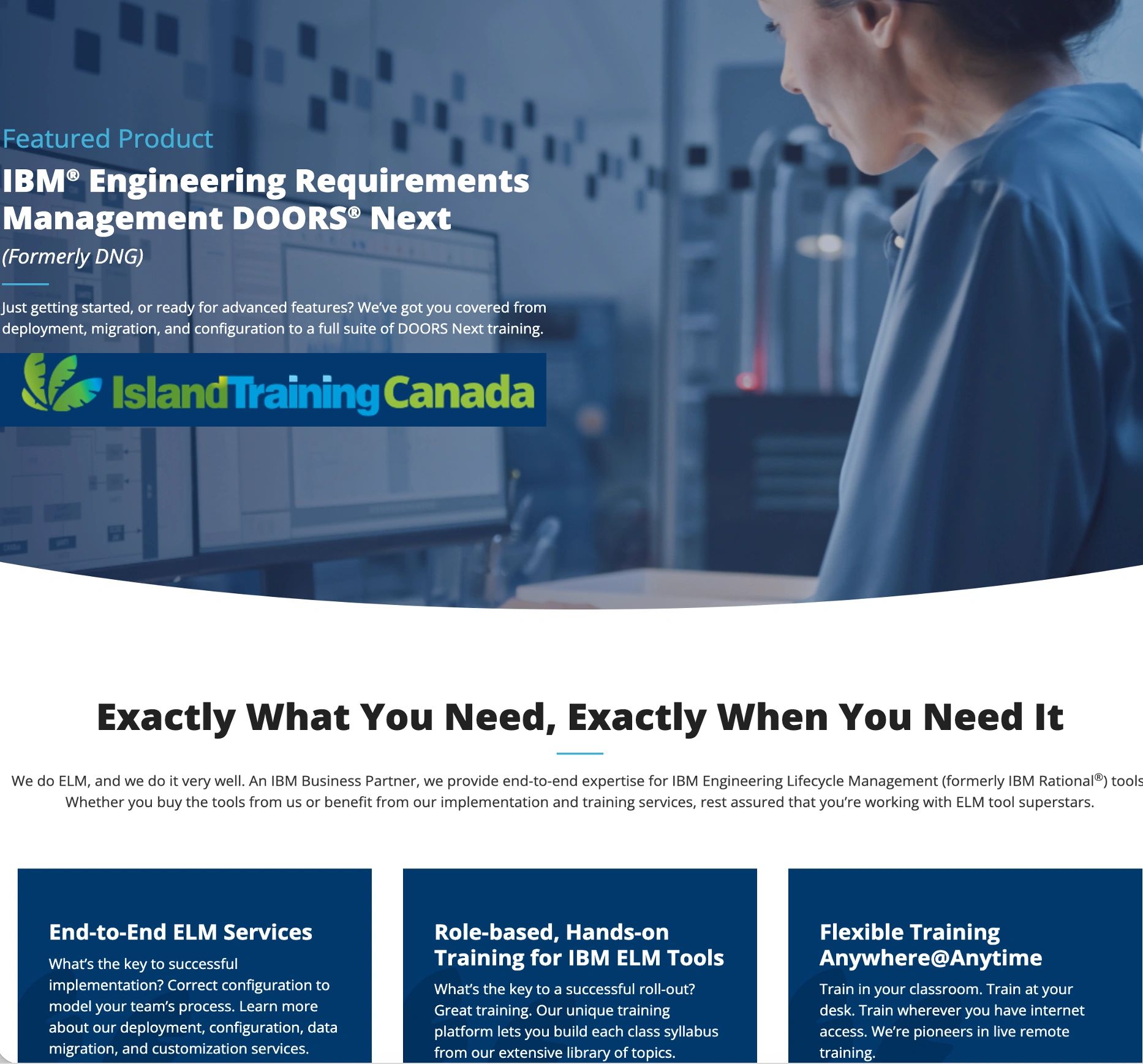 IBM ELM_ Island Training Canada