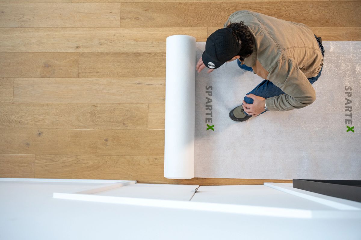 Eco-Sol Spartex 36" x 50' protection de plancher temporaire
