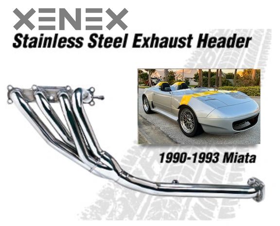 1990-1993 Miata Headers