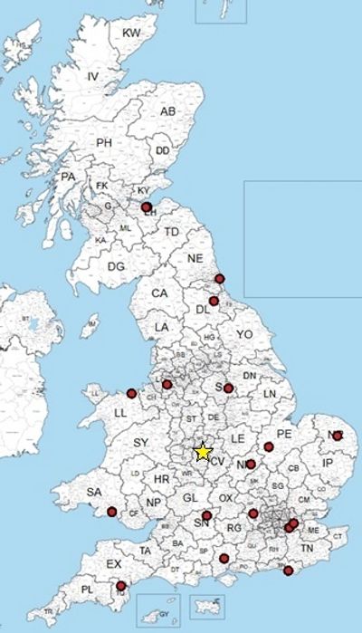 Our Network | Exclusive Delivery Network