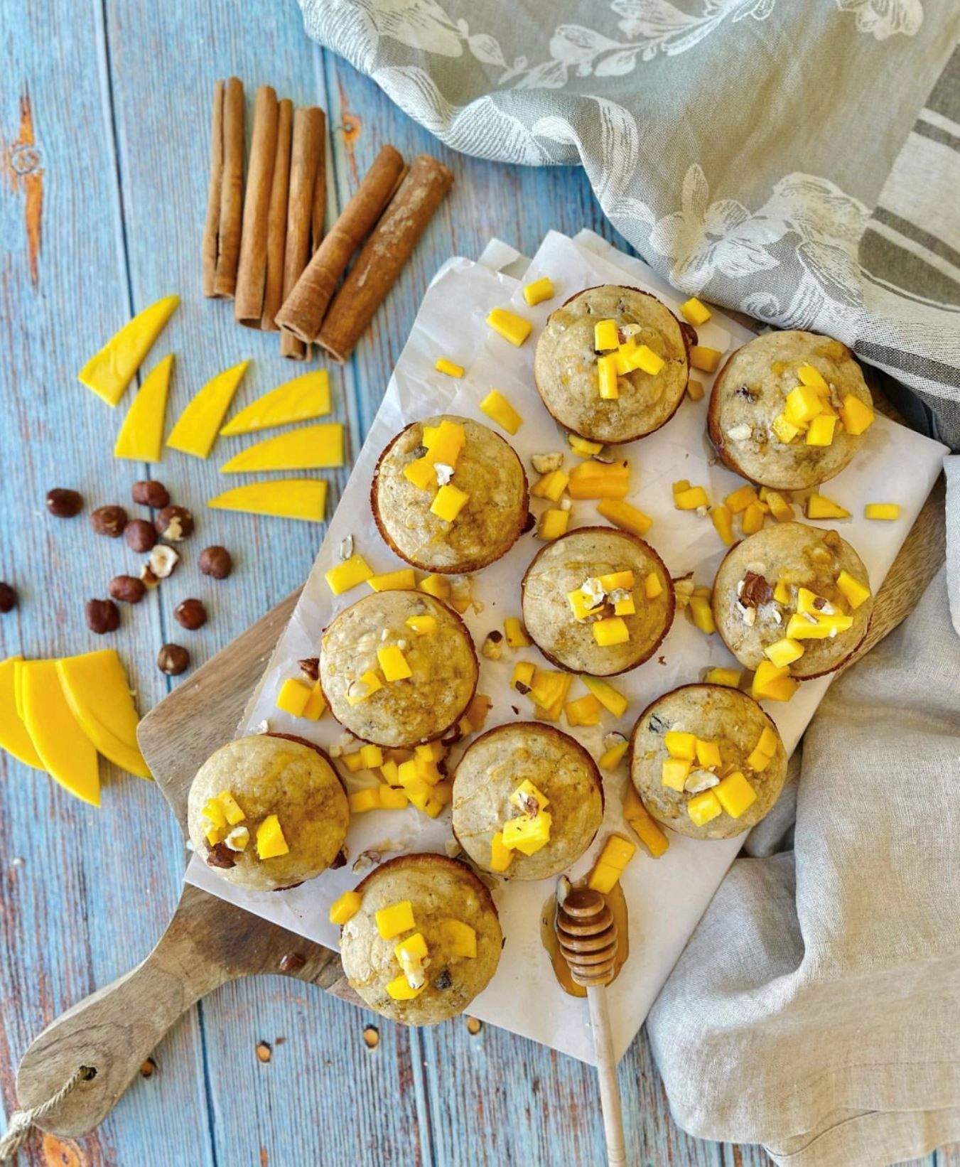 Mango Breakfast Muffins