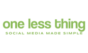 Social Media Management - One Less Thing