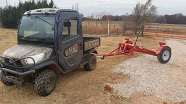 2ez Bale Mover - Spear Bale Mover, Single Bale Hay Trailer, Hay Dolly ...