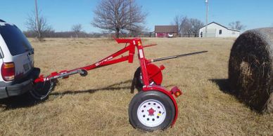 2ez Bale Mover - Spear Bale Mover, Single Bale Hay Trailer, Hay Dolly ...