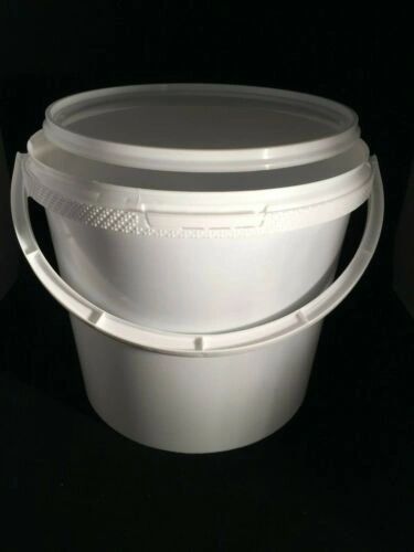 Plastic Paint Mixing Pot & Lid 5lt x 6