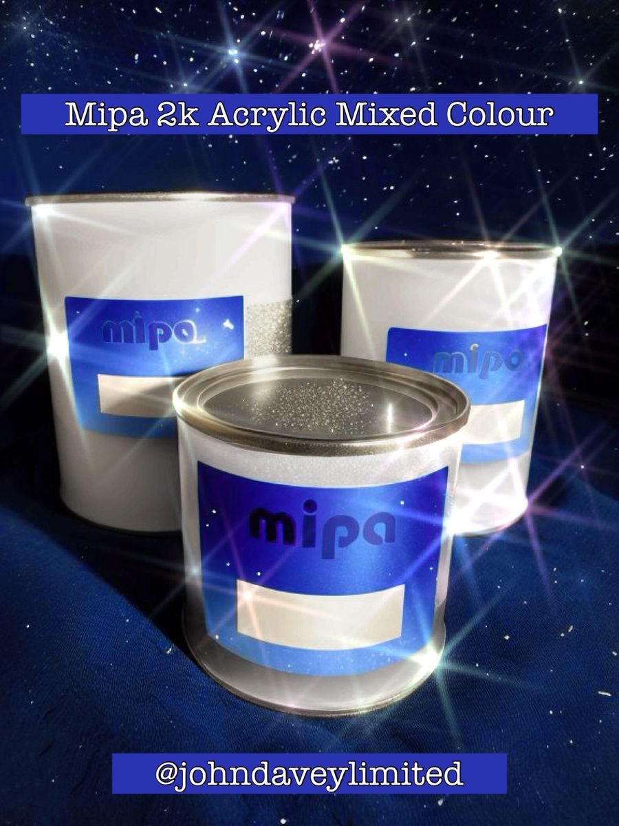 Mipa OC 2k Acrylic Mixed Colour - Paint Code Required