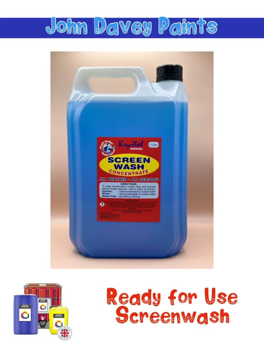 Concentrate Screenwash - All Weather Ready for Use -4c