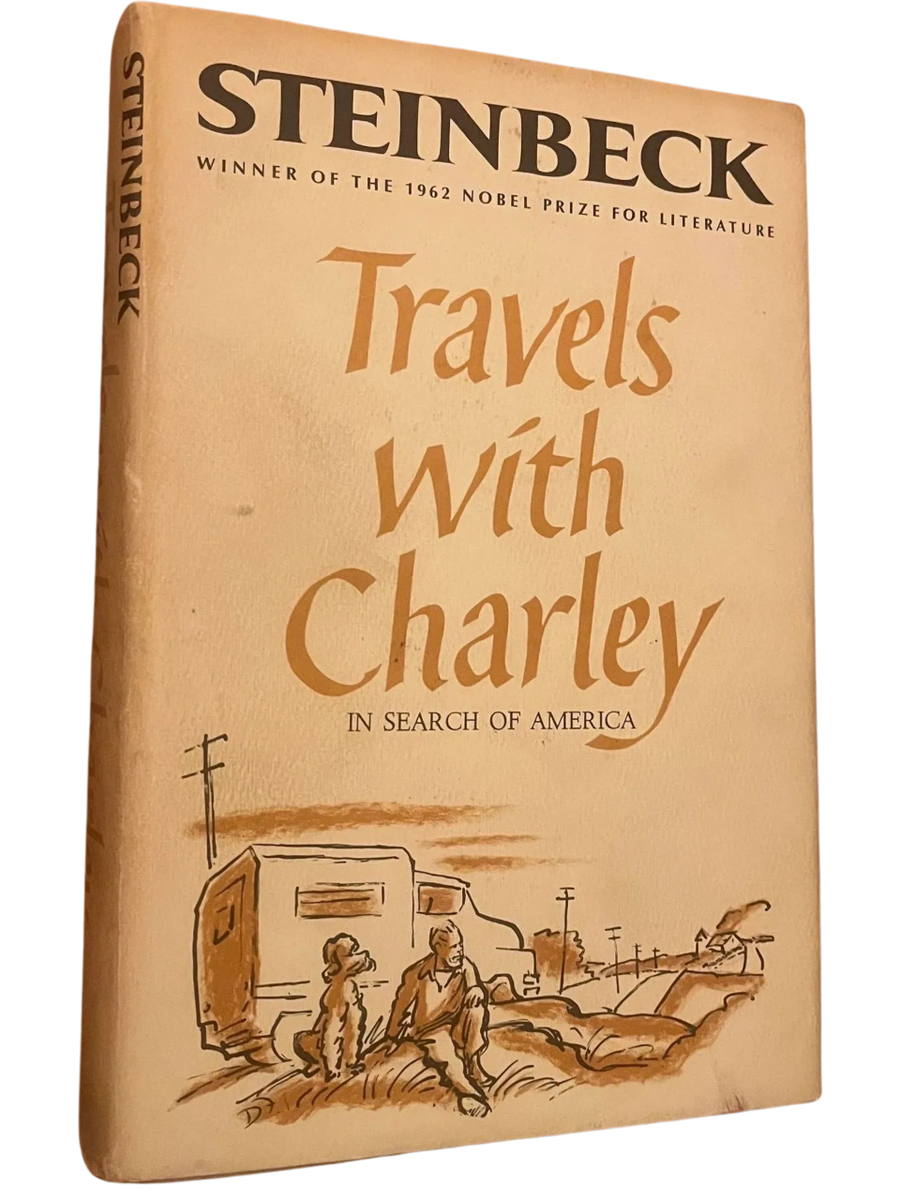 STEINBECK, John. Travels with Charley, 1962. First Edition, Signed