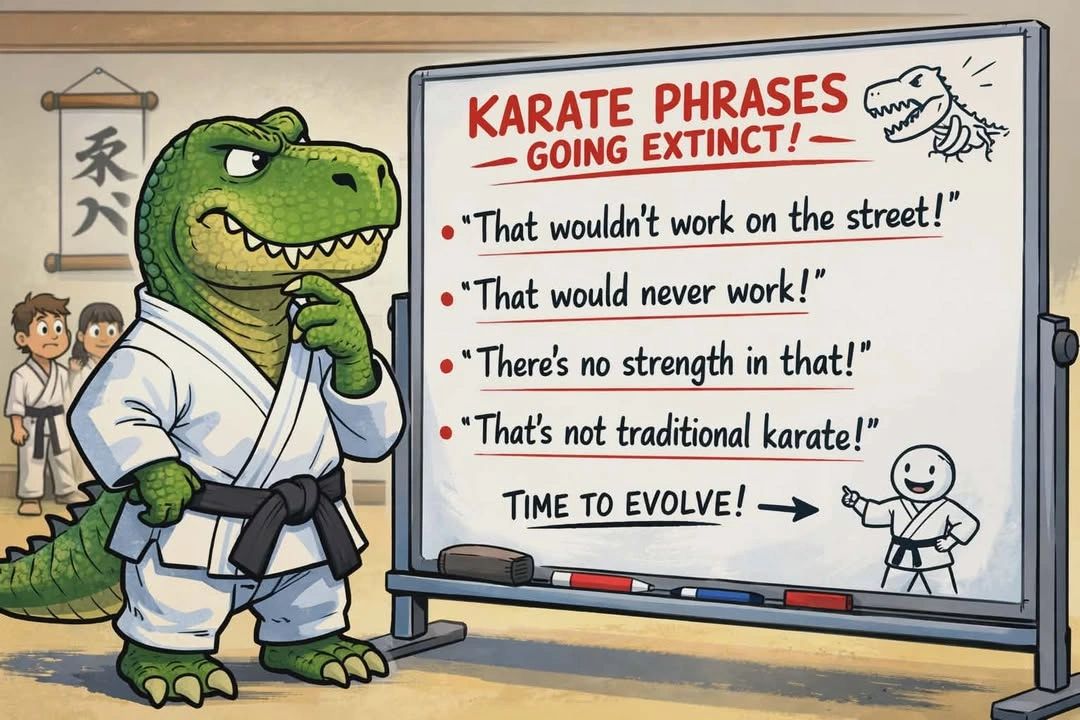Karate Phrases That Need to Go Extinct