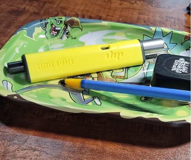 Little dipper dab straw vaporizer