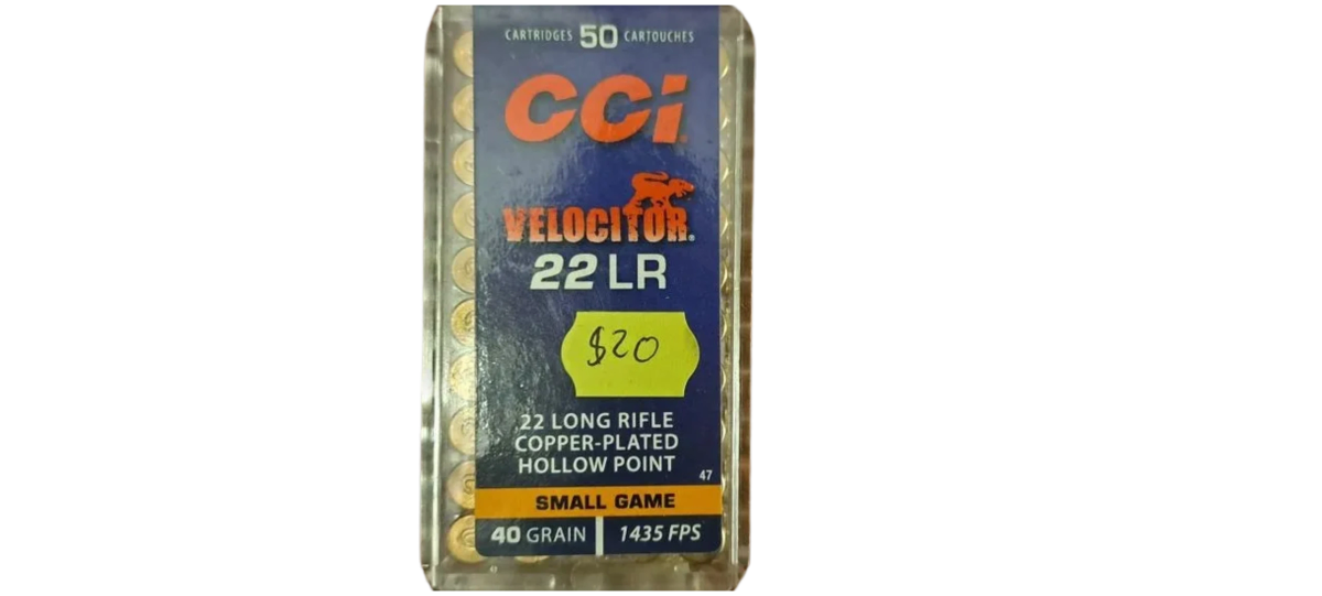 CCI Velocitor 40Gr CPHP .22LR