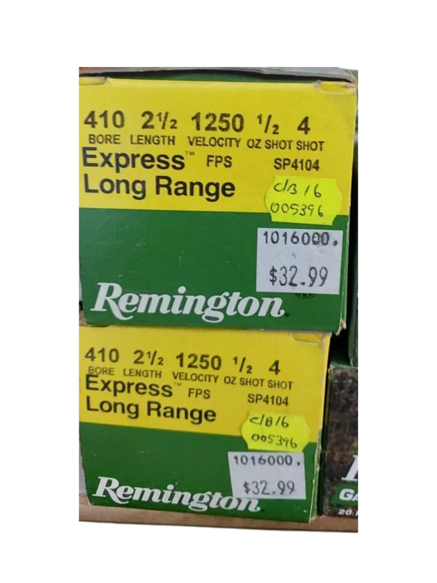 Remington Express Long Range No 4 Shot 2 1/2" .410