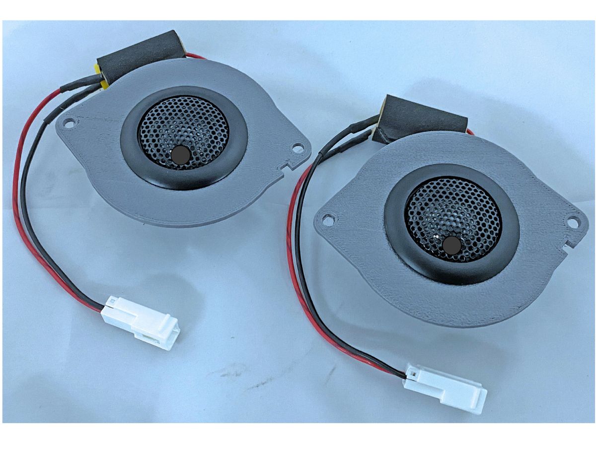 RAM Tweeter Upgrade, Silk Dome, Custom tuned, Plug & play.