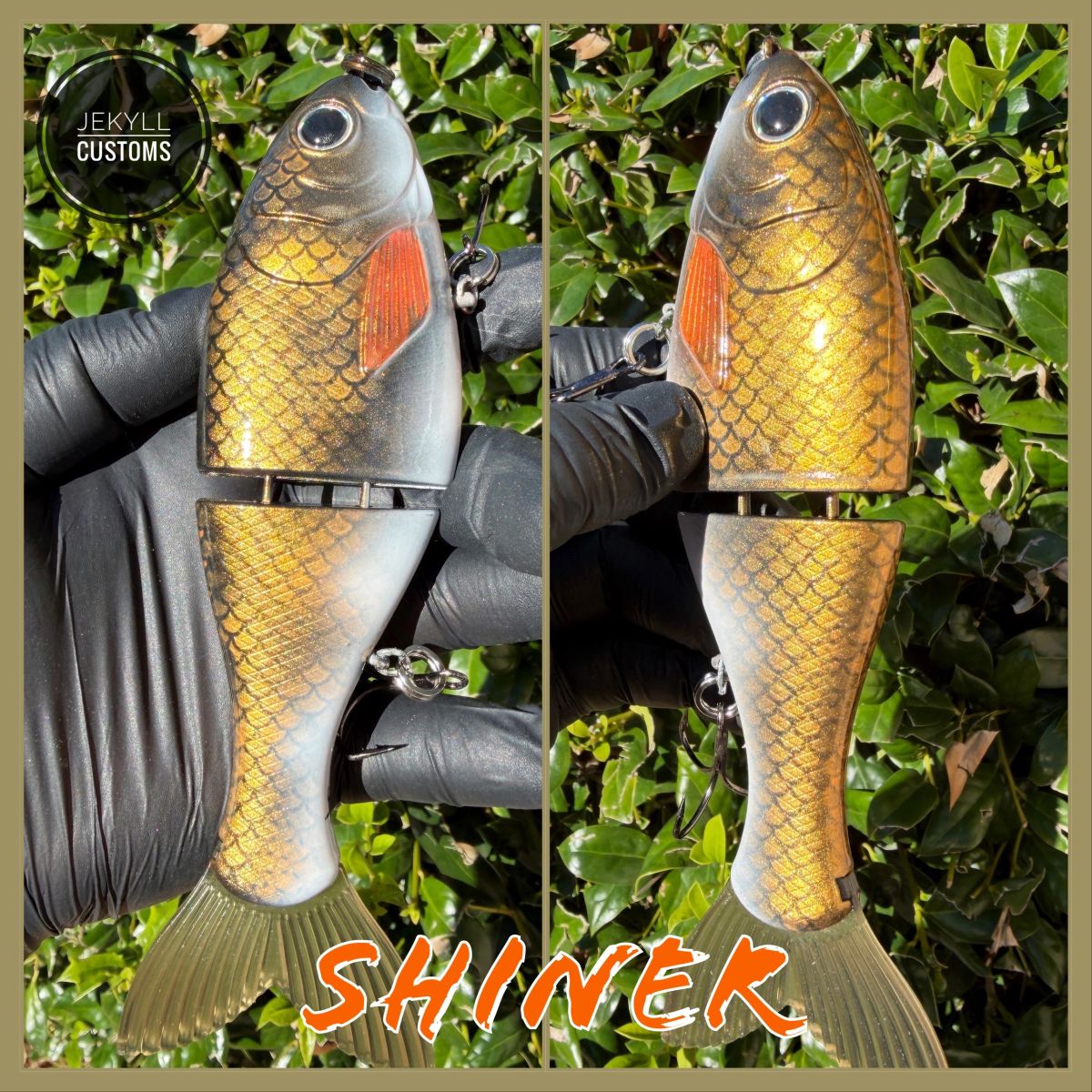 Custom ABS Trick Shad - Shiner