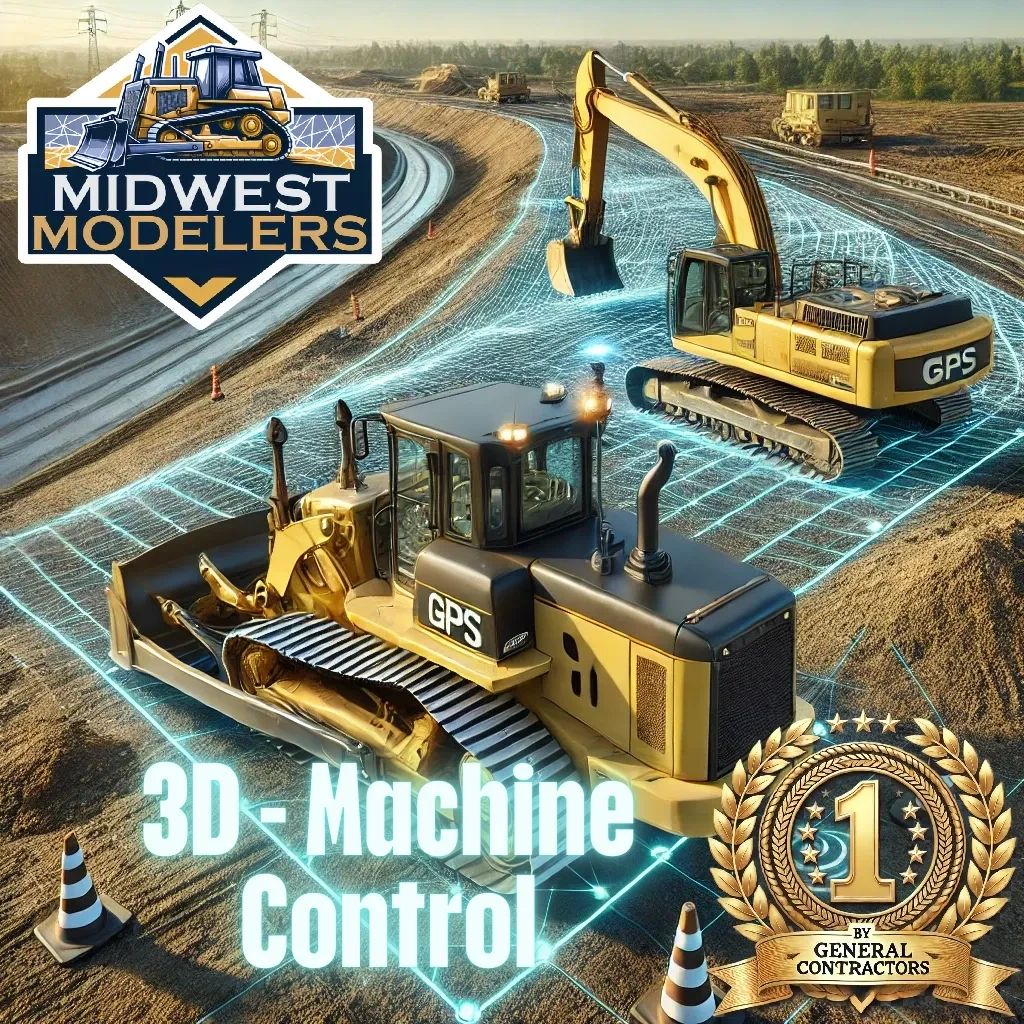 Midwest Modelers - Machine Control Model Modeler Modeling Gps Model 3d ...