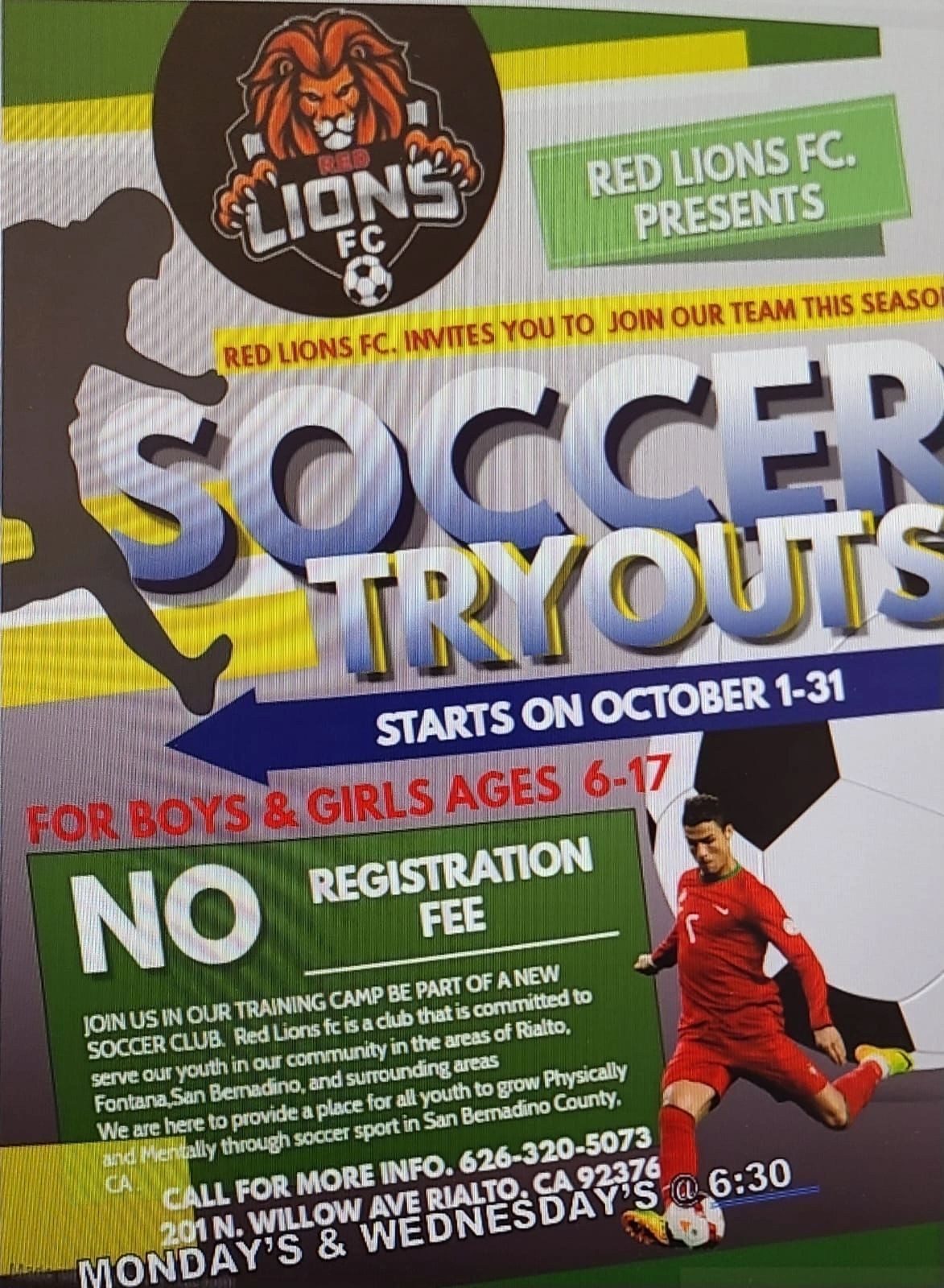 Redlionsfcsoccer